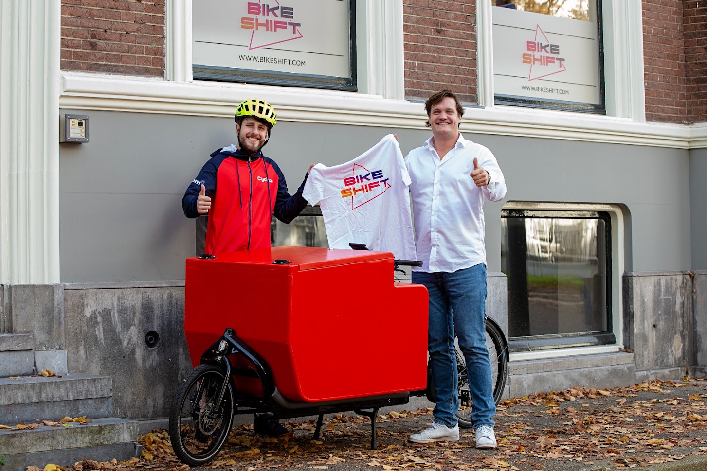 PERSBERICHT: Bikeshift werft nieuwe fietskoeriers voor Cycloon